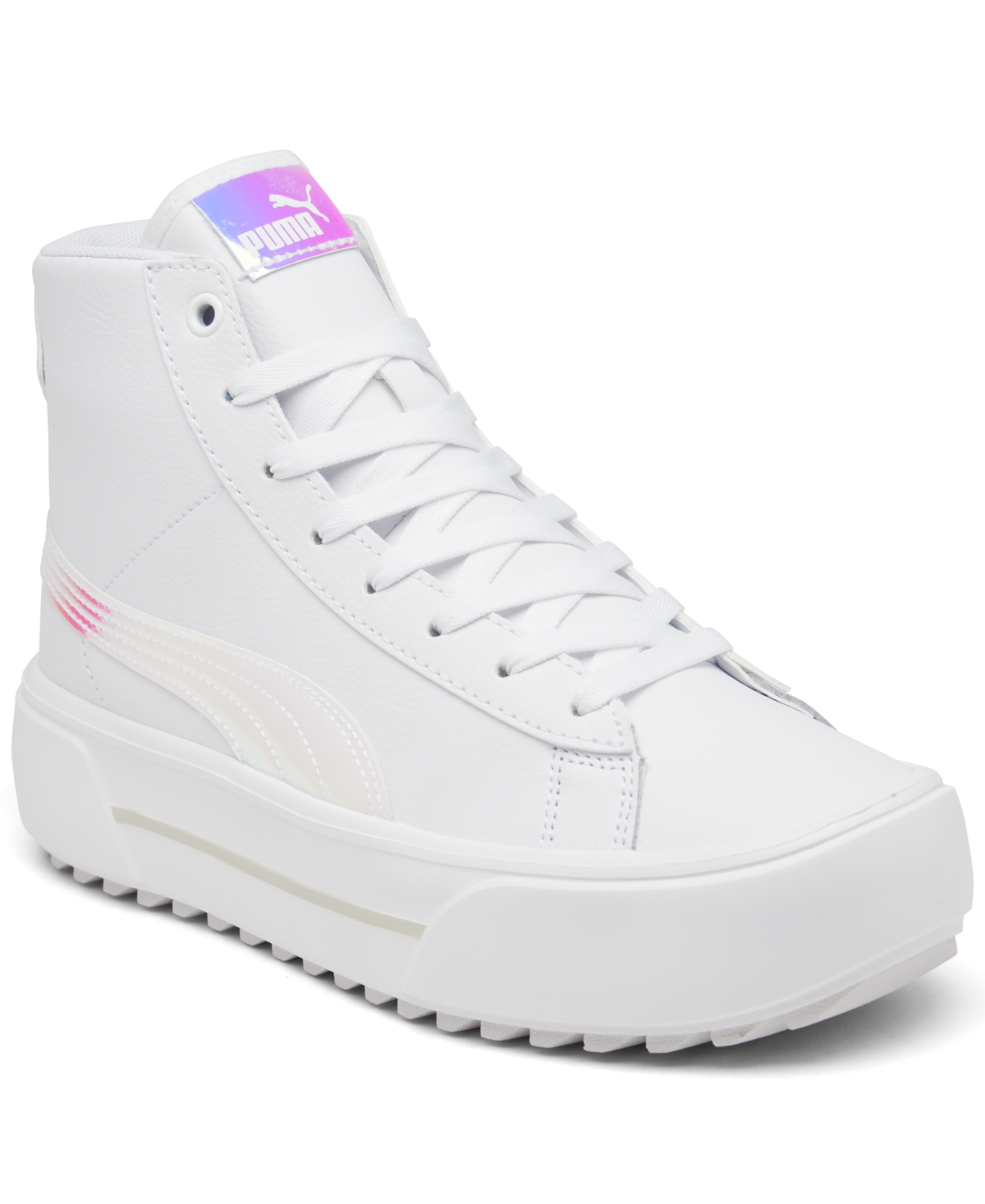 Upc 195100734419 Puma Womens Kaia Mid Top Platform Sneakers From