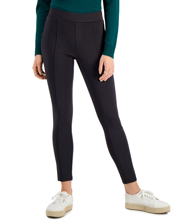 Style & Co Women's Ponte Pull-On Pants, Created for Macy's & Reviews ...