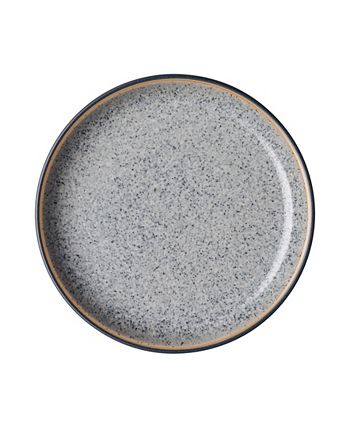 Denby Studio Craft Grey Small Coupe Plate - Macy's