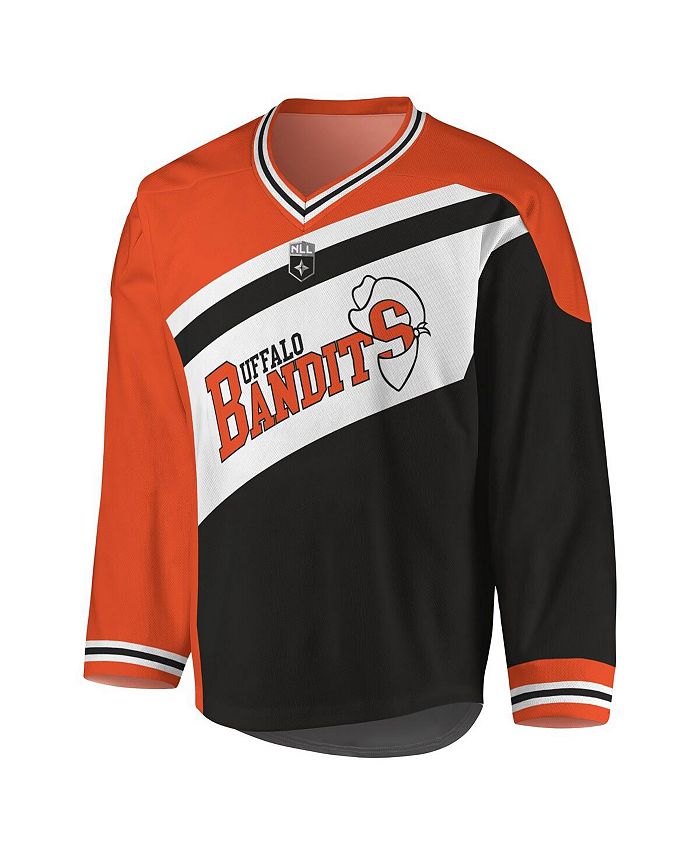 ADPRO Sports Men's Black, Orange Buffalo Bandits Replica Jersey - Macy's