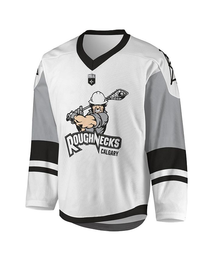 ADPRO Sports Men's White, Gray Calgary Roughnecks Sublimated Replica ...