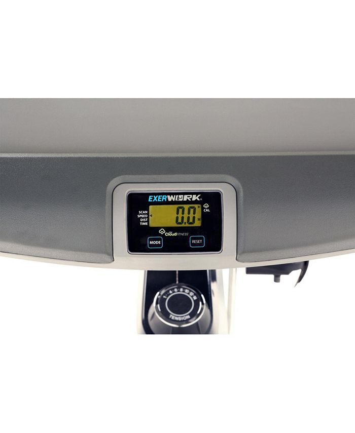 Exerpeutic 2500 Exerwork Bluetooth 3 Way Adjustable Desk Recumbent ...