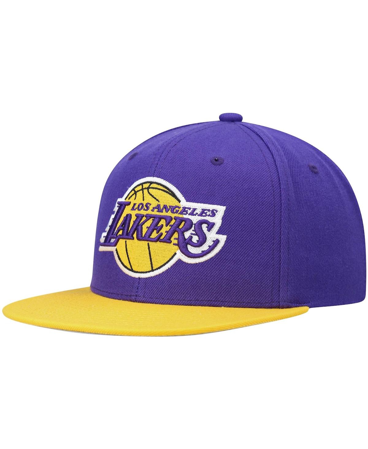Click here for Mens Mitchell & Ness Purple and Gold Los Angeles L... prices