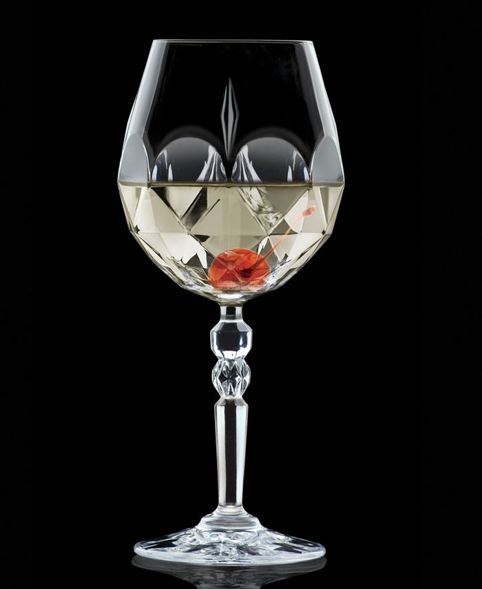 Lorren Home Trends Alkemist 6 Piece Stemmed Goblet Set - Macy's