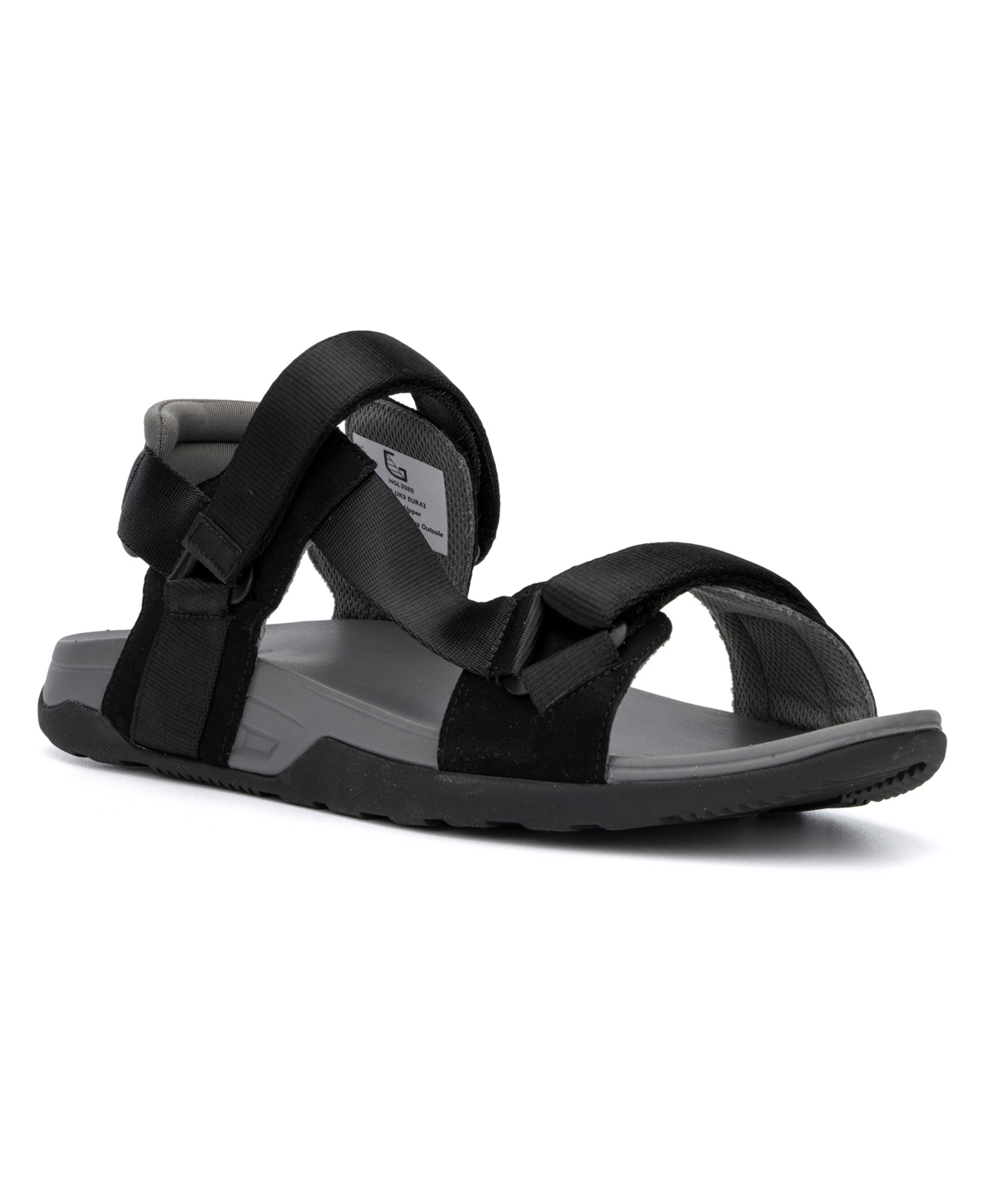 Click here for Hybrid Green Label Mens Valley Sandals - Black prices