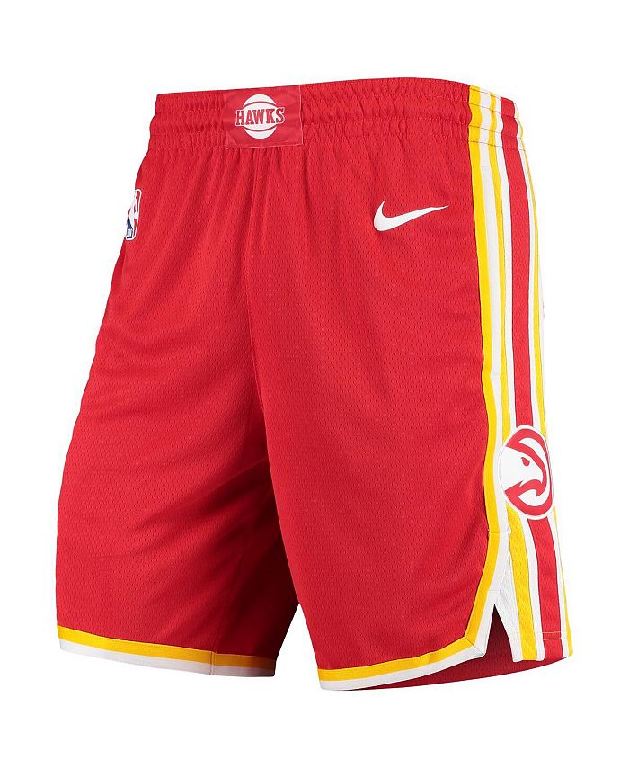 Nike Men's Red, Gold Atlanta Hawks 2020/21 Association Edition ...