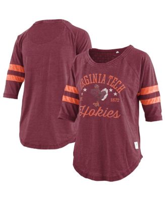 Women's Pressbox Heathered Maroon Virginia Tech Hokies Jade Vintage ...