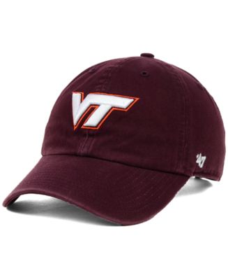 '47 Brand Virginia Tech Hokies NCAA Clean-Up Cap - Macy's