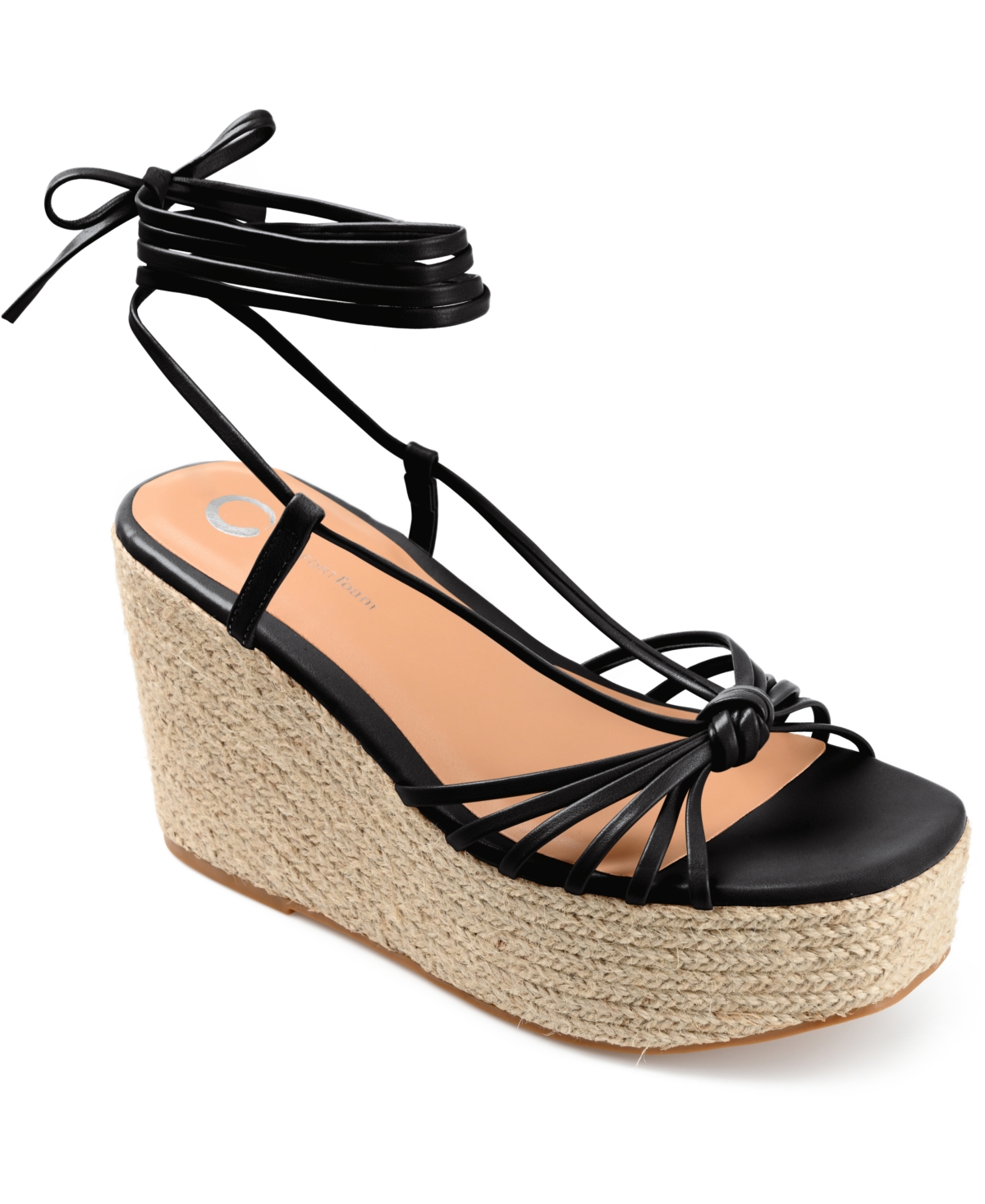 Click here for Journee Collection Womens Catalinn Tie-Up Espadril... prices
