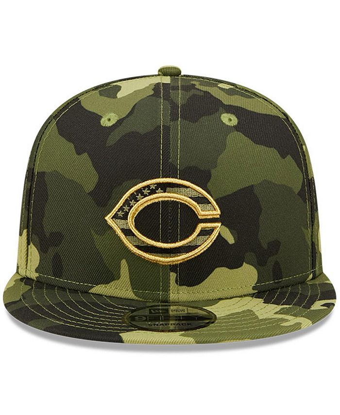 New Era Men's Camo Cincinnati Reds 2022 Armed Forces Day 9FIFTY ...