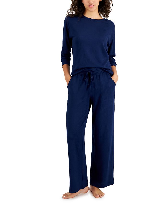 Jenni Women's Cozy Pajama Set, Created for Macy's & Reviews - All ...