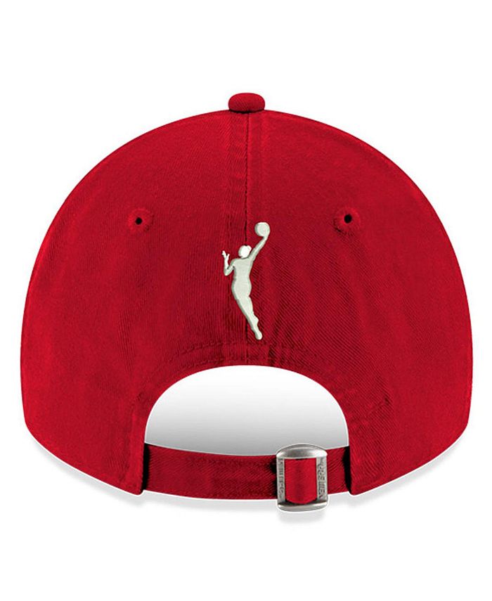 New Era Men's Red Indiana Fever Logo 9TWENTY Adjustable Hat - Macy's