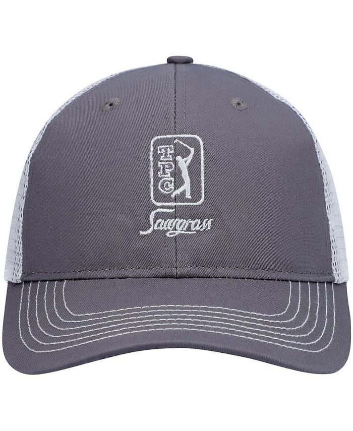 Ahead Men's Gray TPC Sawgrass Classic Cut Mesh Snapback Hat - Macy's