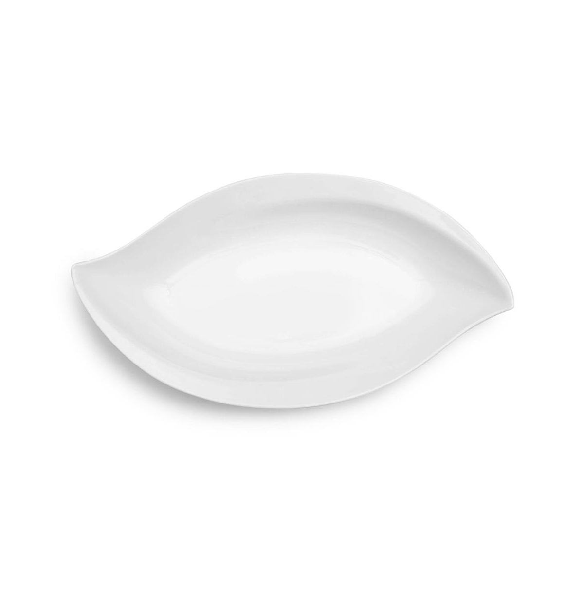 Click here for Q Squared Melamine 20.5 Petal Serving Platter - Wh... prices