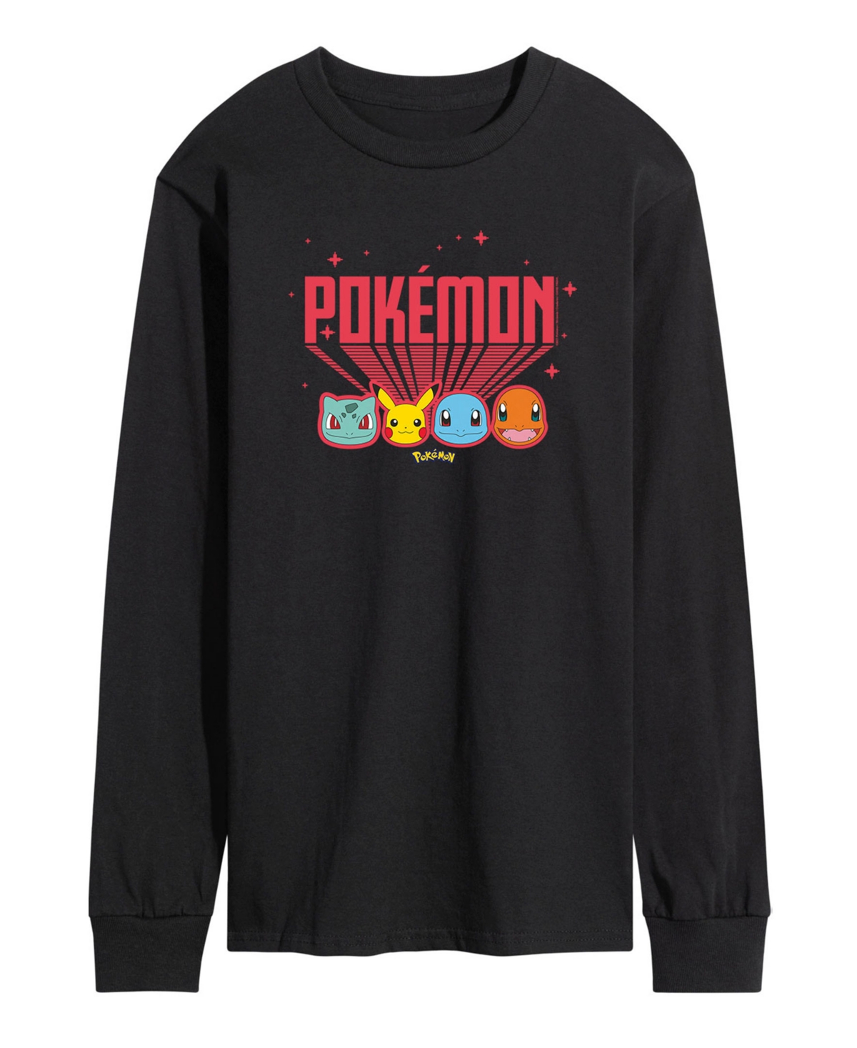 Click here for Mens Pokemon Long Sleeve T-shirt - Black prices