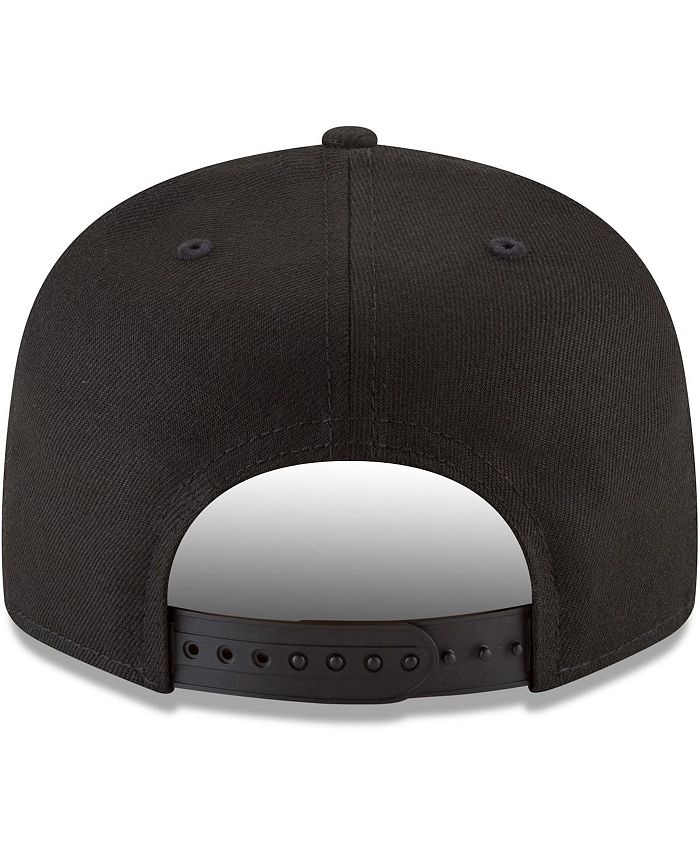 New Era Men's Black MLB 9FIFTY Snapback Hat - Macy's