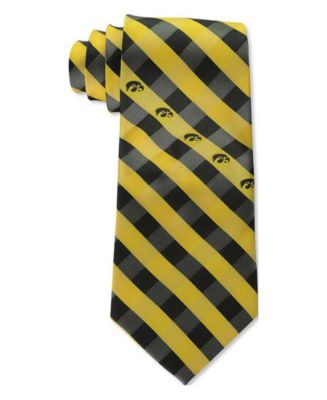 Eagles Wings Iowa Hawkeyes Checked Tie - Macy's