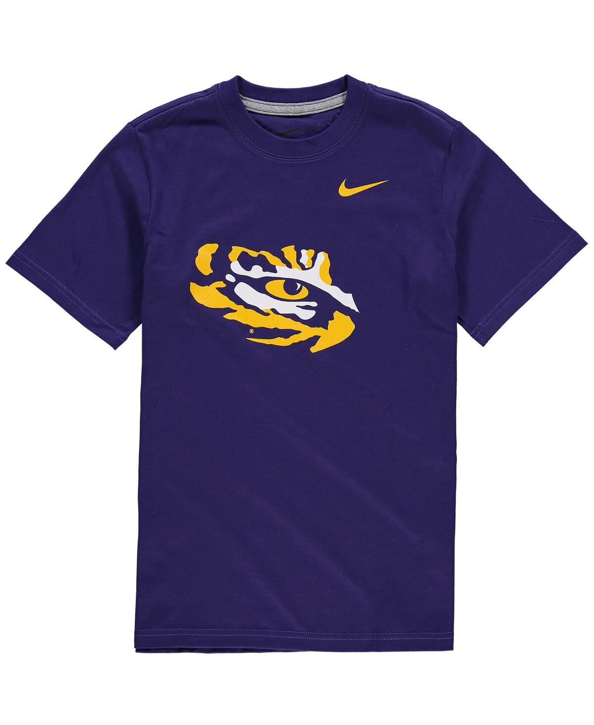 Click here for Big Boys Nike Purple Lsu Tigers Cotton Logo T-shir... prices