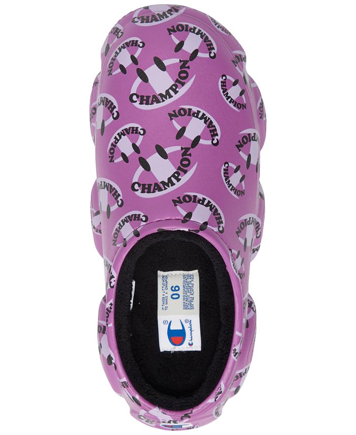 Champion Women's Super Meloso Smiley Clogs from Finish Line - Macy's