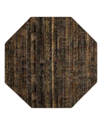 Bayshore Home Titan TTN08 8' x 8' Octagon Area Rug - Macy's