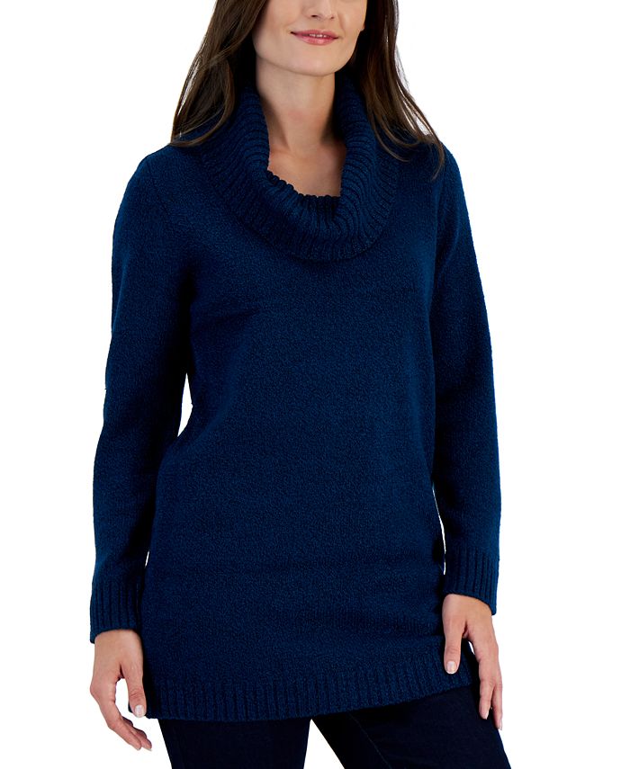 Karen Scott Petite Cowl Neck Tunic, Created for Macy's - Macy's