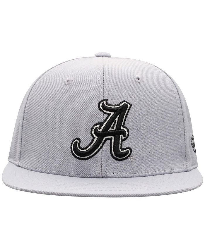 Top of the World Men's Gray Alabama Crimson Tide Fitted Hat - Macy's