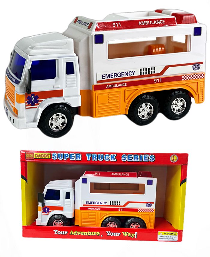 Big Daddy Medium Duty Emergency Medical Technicians Paramedic Rescuing ...