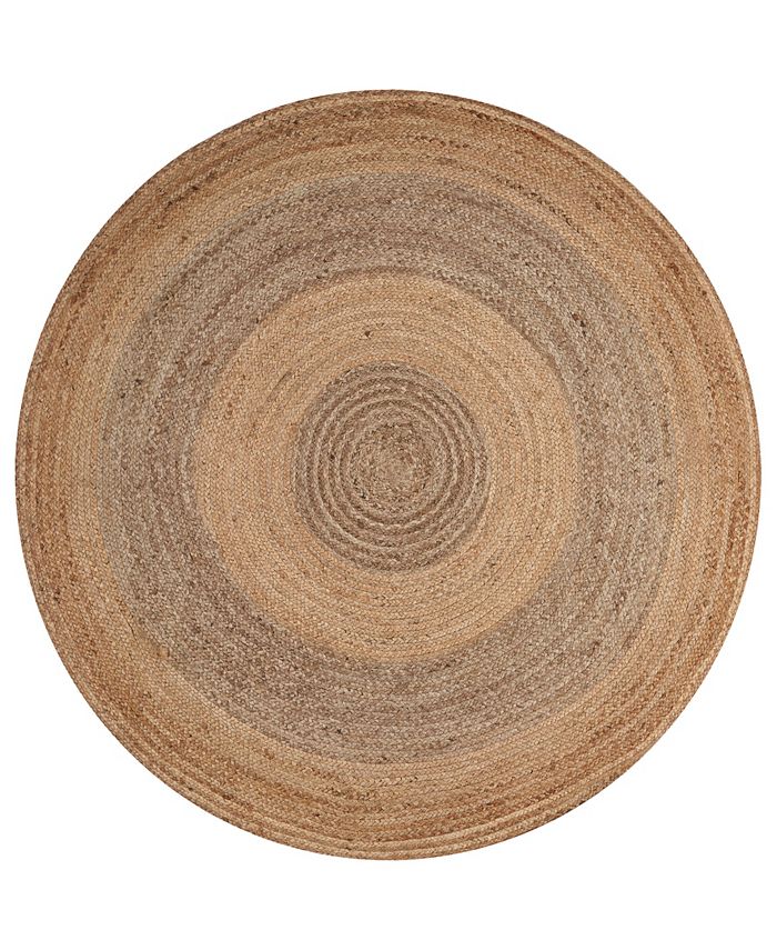 LR Home Posh PSH12032 4' x 4' Round Area Rug - Macy's