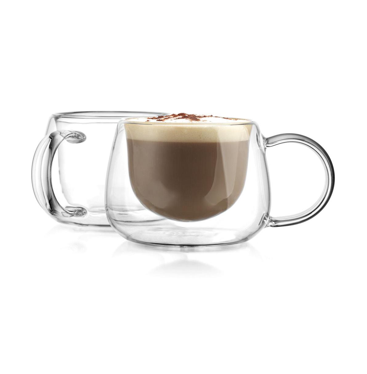 Click here for Godinger Alesia Tea Double Wall Cups  Set of 2 - C... prices