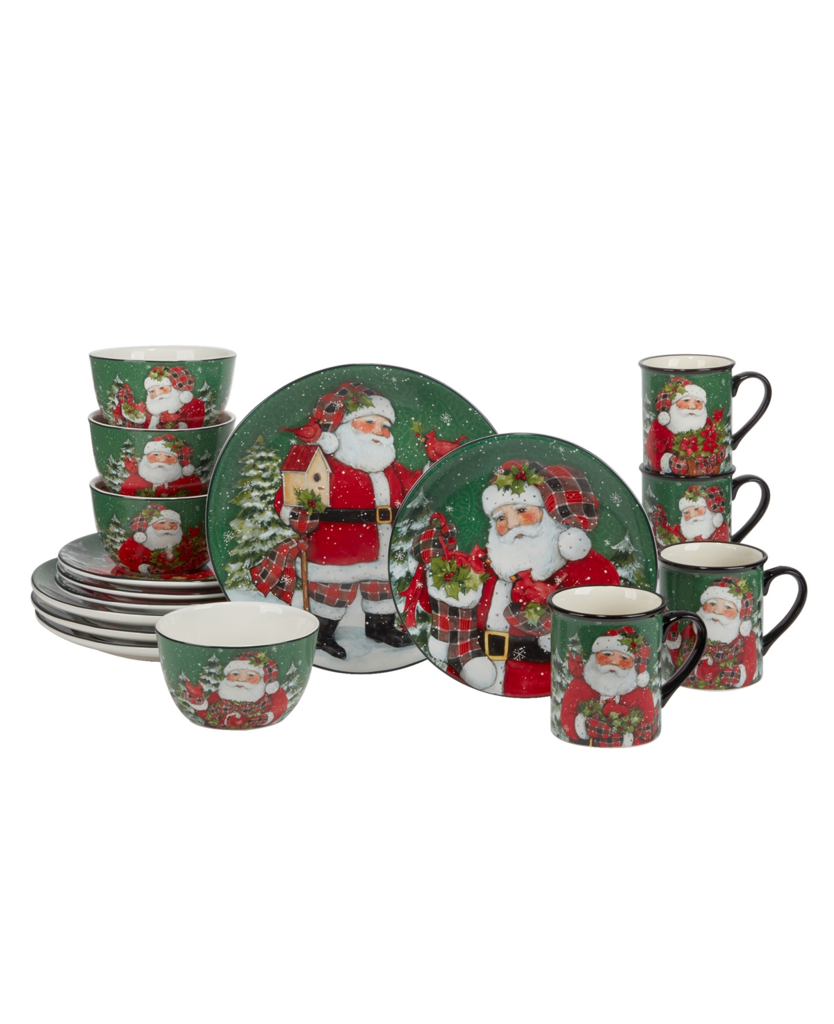 Click here for Certified International Christmas Lodge Santa 16 P... prices