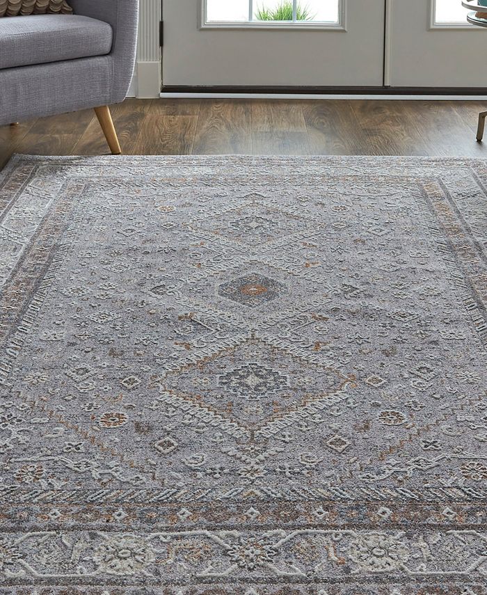 Feizy Francisco R39GB 12' x 15' Area Rug - Macy's