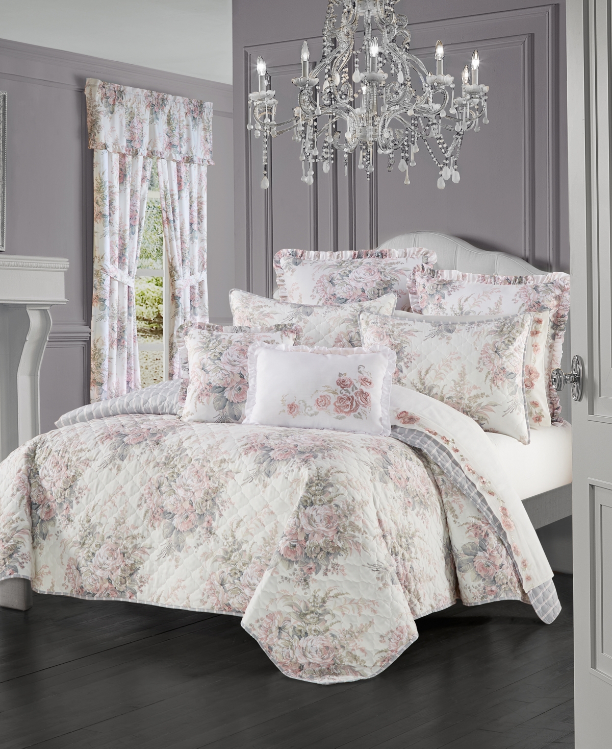 Click here for Royal Court Estelle 2-Pc. Quilt Set  Twin - Blush prices