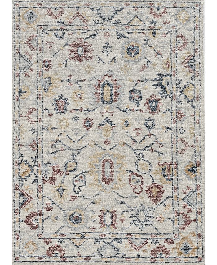 Kas Hudson 2460 8' x 11' Area Rug - Macy's
