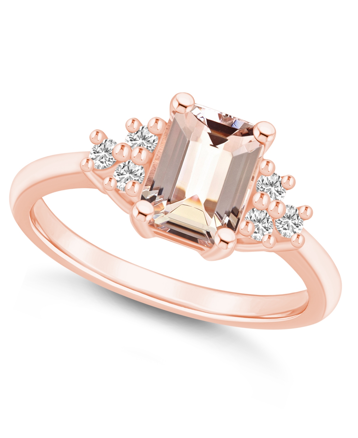 Click here for Gemstone and Diamond (1/5 ct. t.w.) Ring in 14k Go... prices