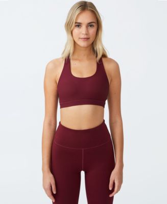Cotton On BODY Women's Workout Cut Out Crop Top - Macy's