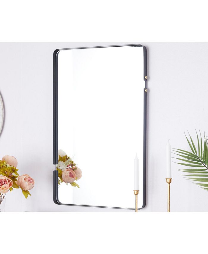 CosmoLiving by Cosmopolitan Contemporary Wall Mirror, 32" x 21" - Macy's