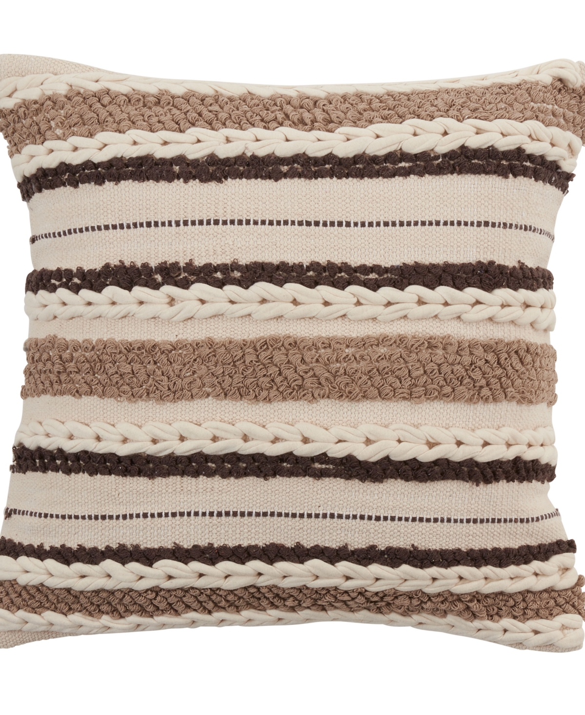 Click here for Saro Lifestyle Striped Woven Decorative Pillow  20... prices