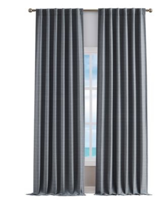 Nautica 2 Piece Robin Thermal Woven Room Darkening Back Tab Window ...