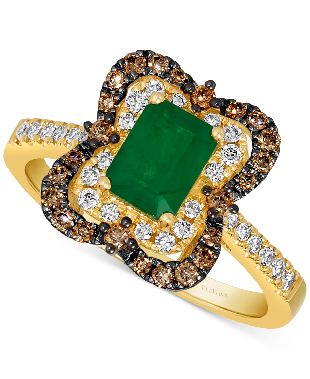 Click here for Le Vian Emerald (3/4 ct. t.w.) & Diamond (1/2 ct.... prices