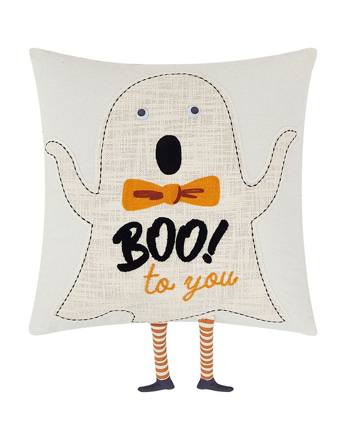 Lacourte Boo To You Dangling Legs Decorative Pillow, 20" x 20", Created ...