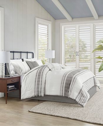 Harbor House Morgan Jacquard 6-Pc. Comforter Set, Queen - Macy's