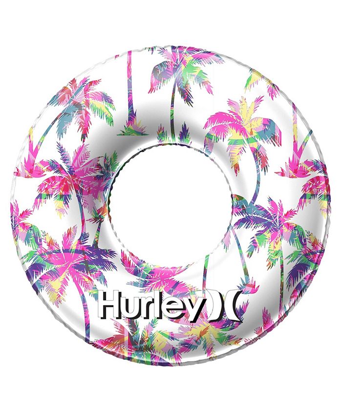 Hurley Printed Palm Tree Pool Float, 32.5" - Macy's