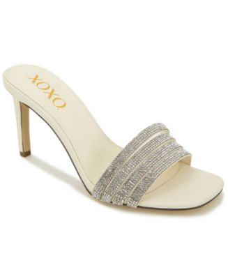 XOXO Women's Varden Rhinestone Detailed Dress Slide - Macy's