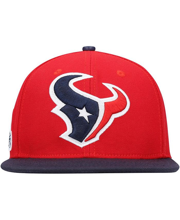 Pro Standard Men's Red, Navy Houston Texans 2Tone Snapback Hat - Macy's