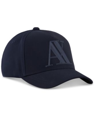 A|X Armani Exchange Men's Rubberized Logo Baseball Cap - Macy's