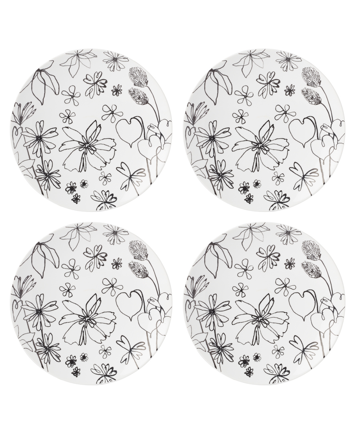 Click here for kate spade new york Garden Doodle 4 Piece Accent P... prices