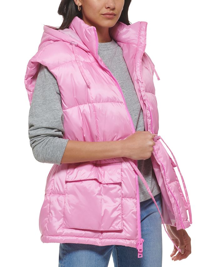 Levi's Women's Hooded Anorak Puffer Vest & Reviews - Coats & Jackets ...