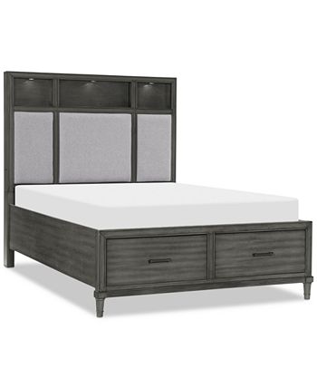 Furniture Mossbrook 3pc Bedroom Set (King Bed, Chest & Nightstand) - Macy's