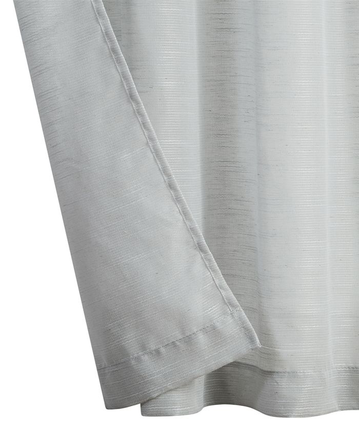 Nautica Erasmus Sheer Rod Pocket Window Curtain Panel Pair, 38" x 84 ...