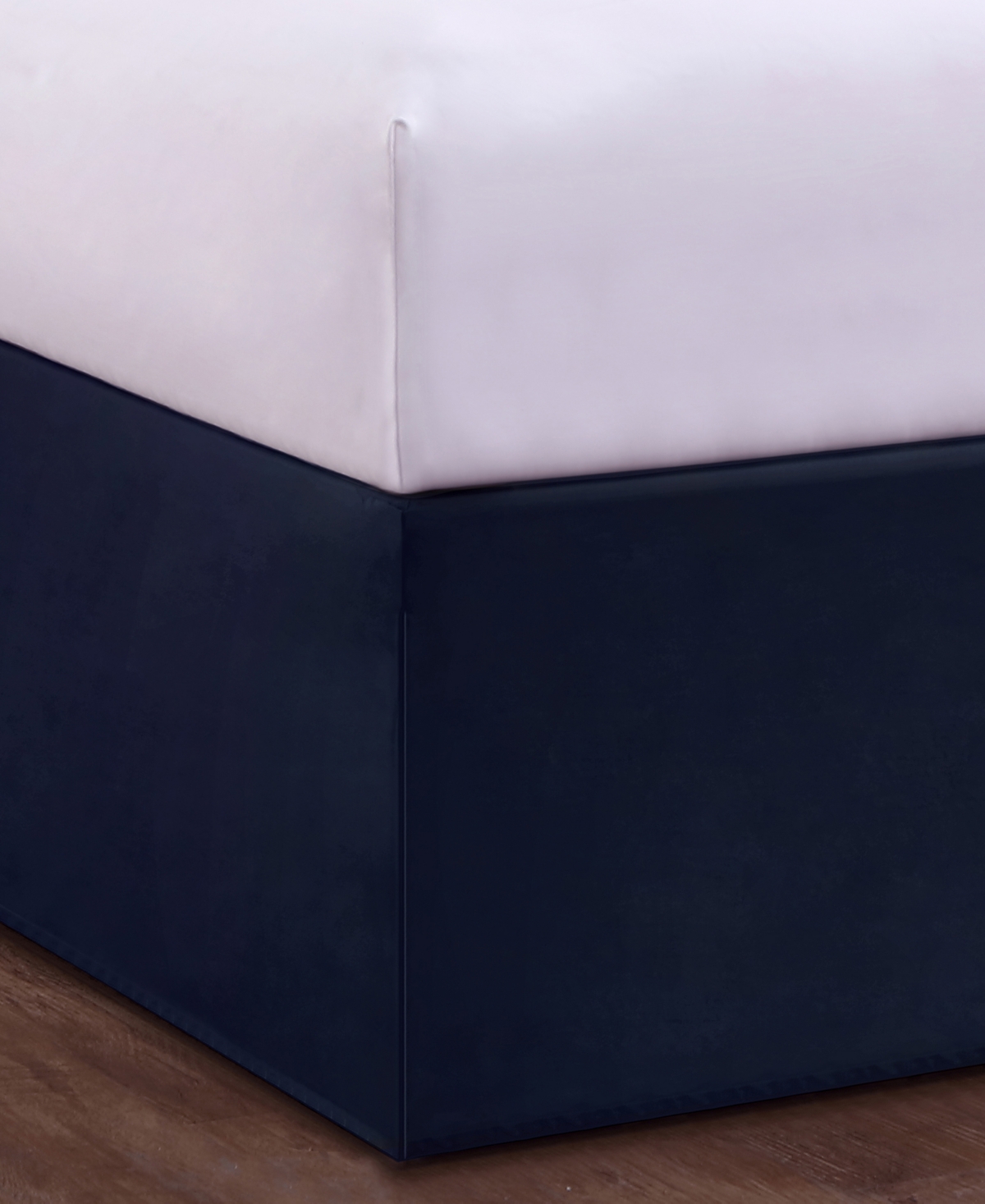Bed Makers Magic Skirt Tailored Bedskirt  King - Navy